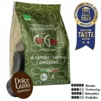 Olasz kávé Dolce Gusto kompatibilis kapszula Bio 100% Arabica 10 db